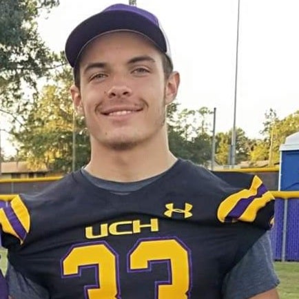 Caleb Crawford's Union County High School Football Stats