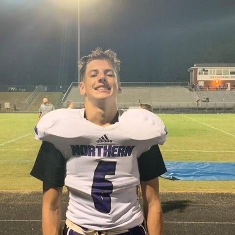 Jack Mercer's Northern Guilford High School Football Stats