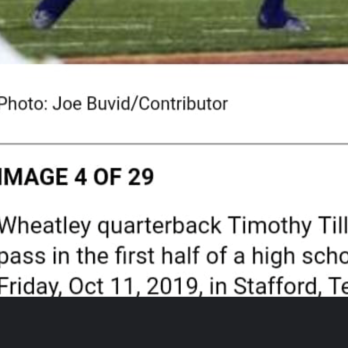 Timothy Tillman's Wheatley High School Career Home