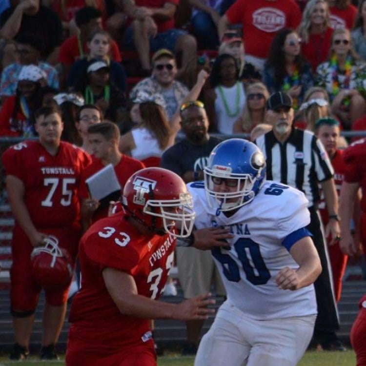 Colin Moore's Tunstall High School Football Stats