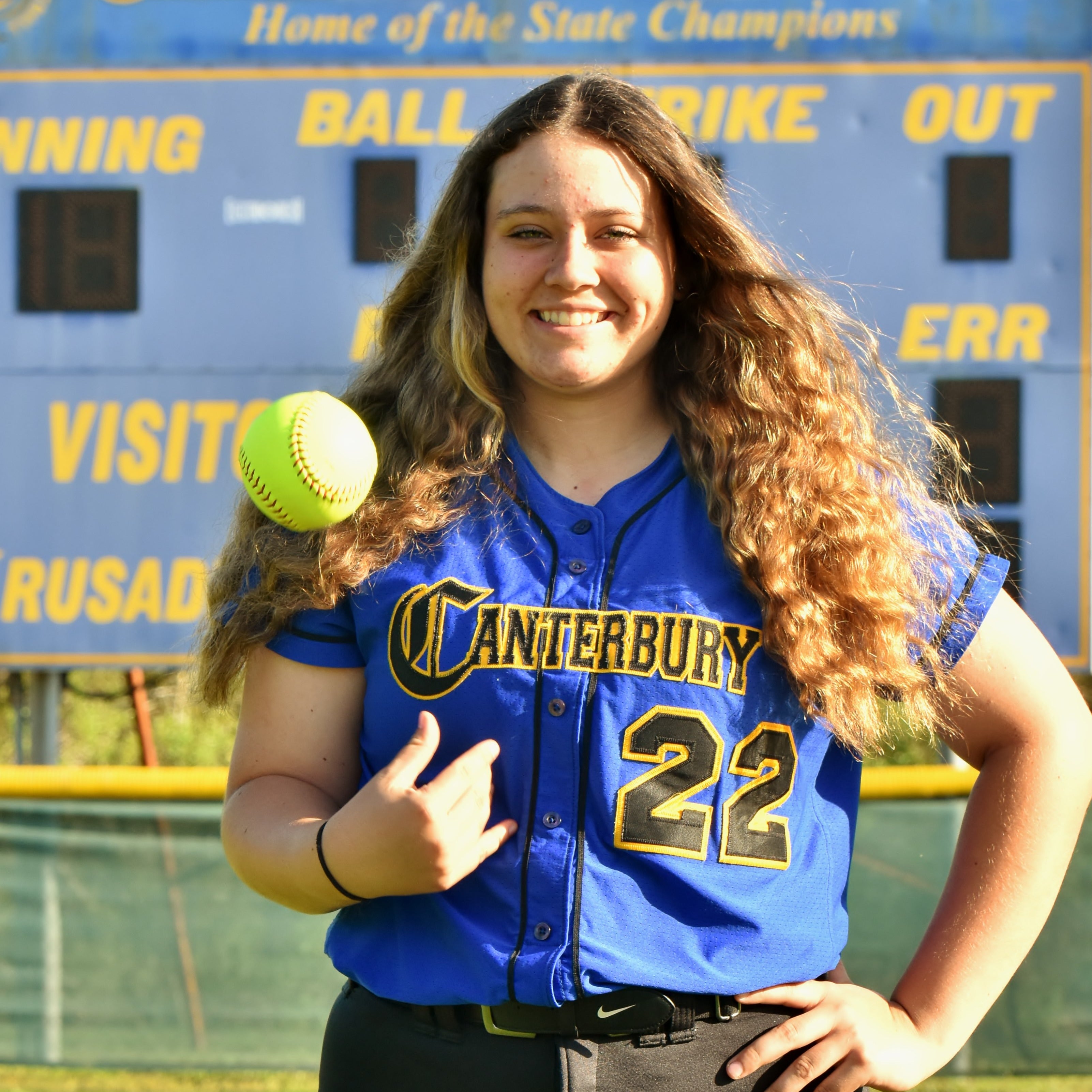 Alayah Pedersen High School Softball Stats Canterbury (St. Petersburg ...