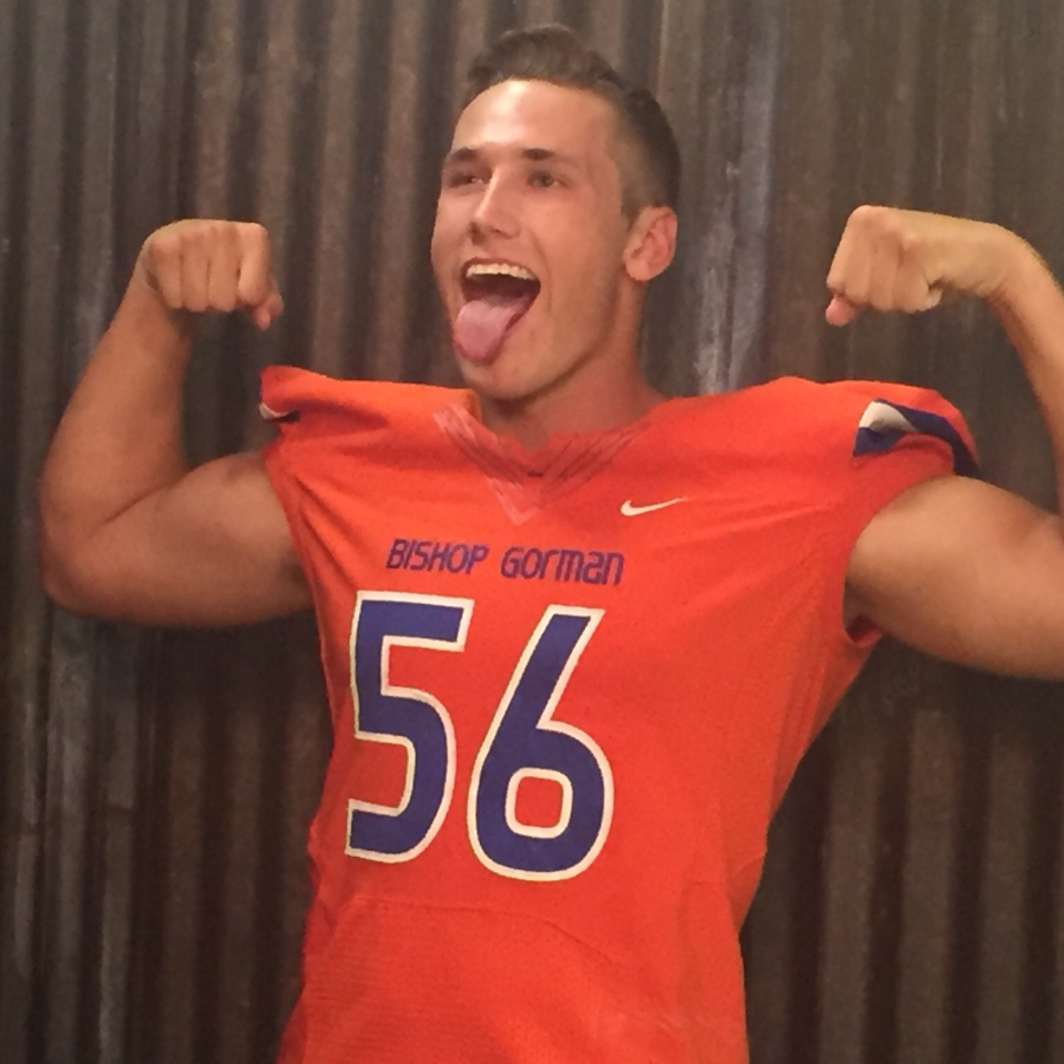 Patrick Beckner's Bishop Gorman High School Career Home