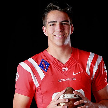 Chase Mcgrath's Mater Dei High School Career Home