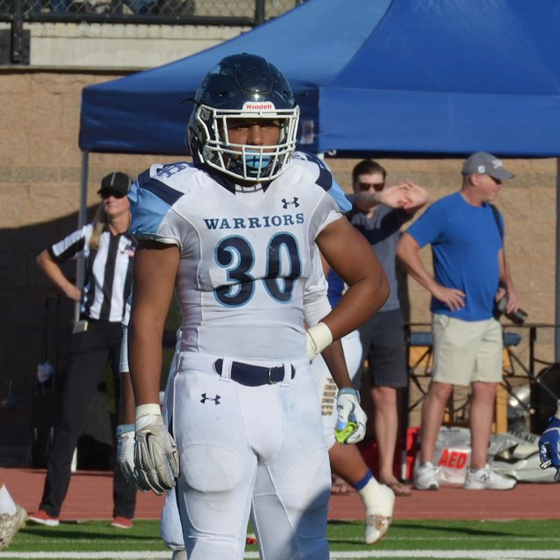 Justin Dewitt's Valley Christian High School Football Stats