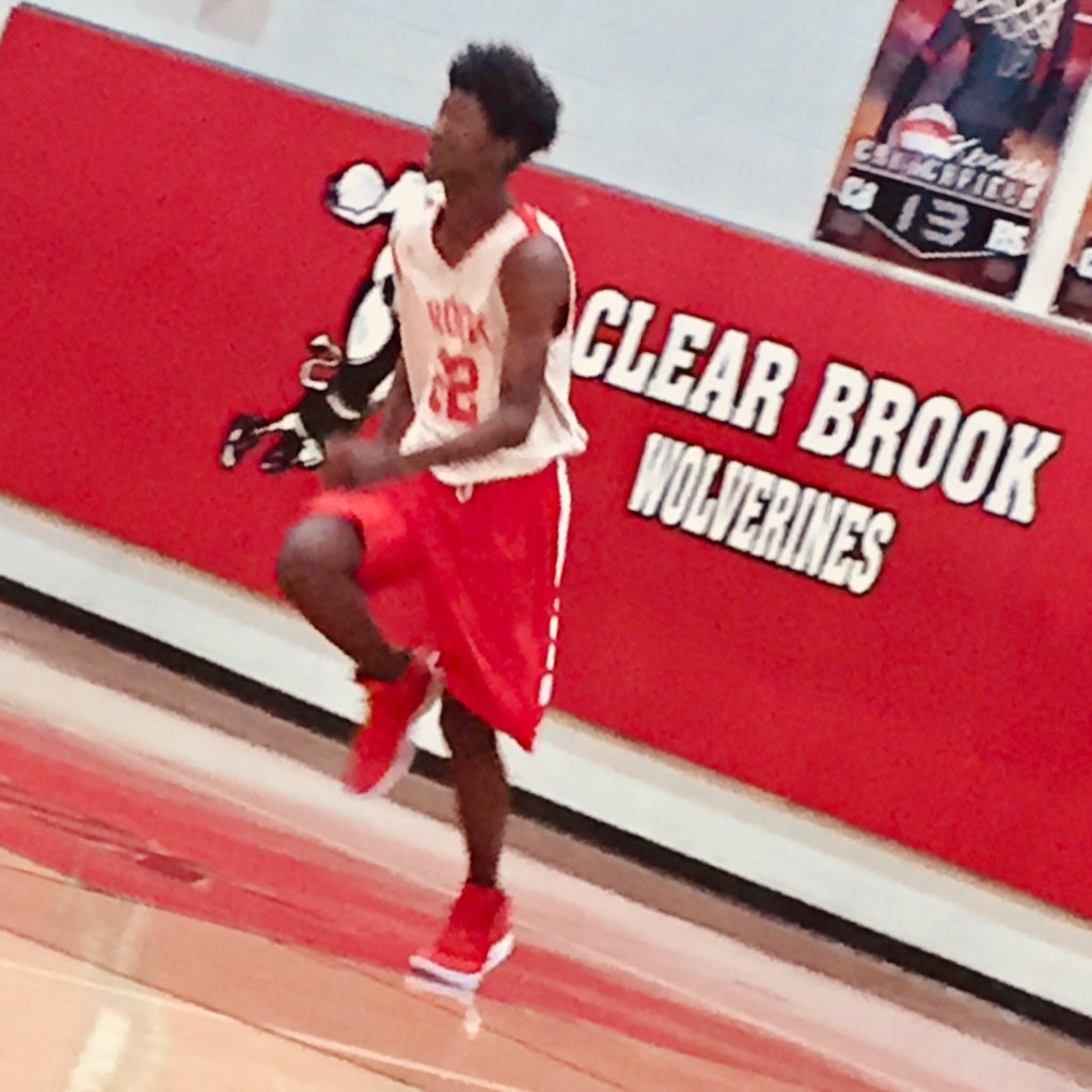 Tosh Lyons' Clear Brook High School Career Home