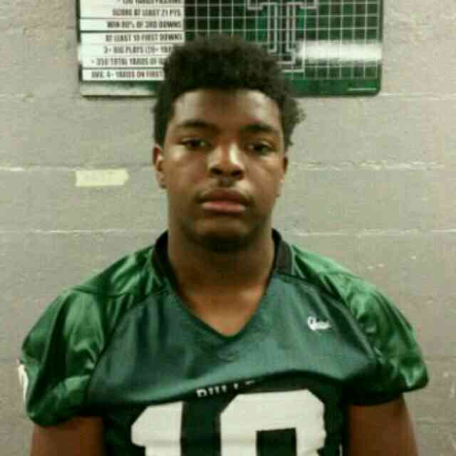 Dontae Woods' Trimble Tech High School Football Stats