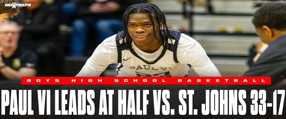 Paul VI vs St. John's | Basketball | 1/3