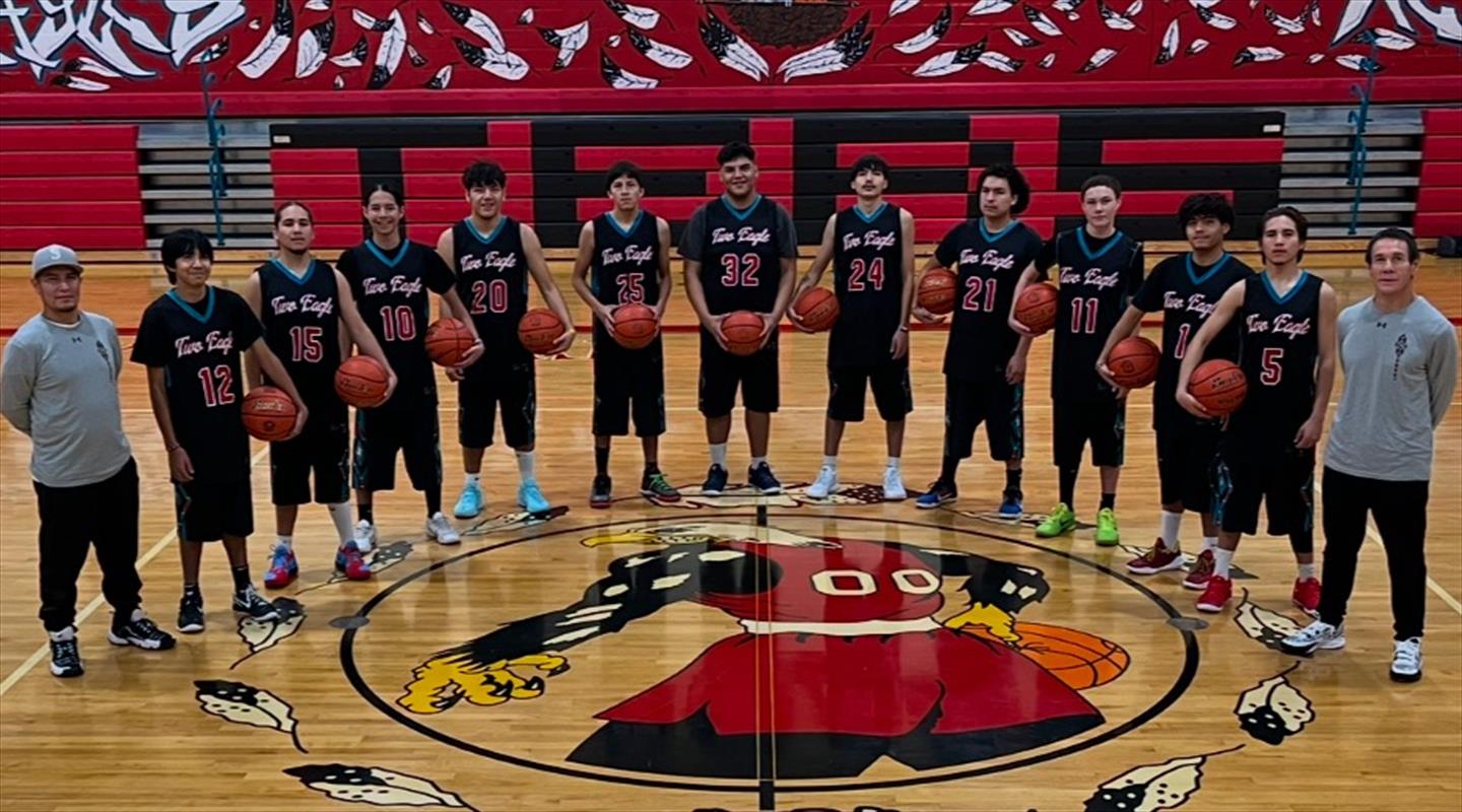 Two Eagle River High School (Pablo, MT) Varsity Basketball