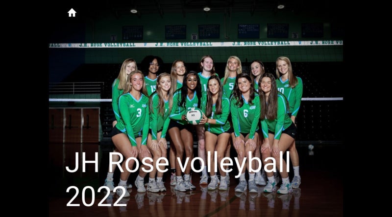 J.H. Rose High School (Greenville, NC) Varsity Volleyball