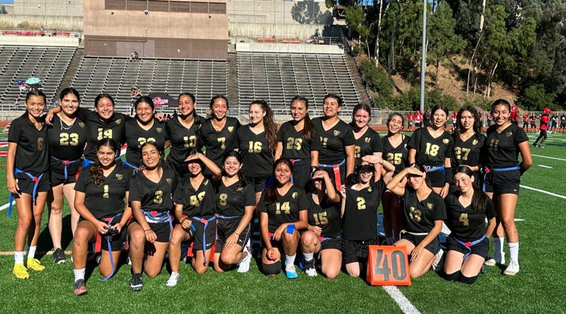 Chula Vista Learning Community Charter Flag Football Roster 2023 24