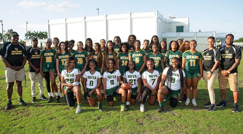 Nova High School (Davie, FL) Varsity Flag Football