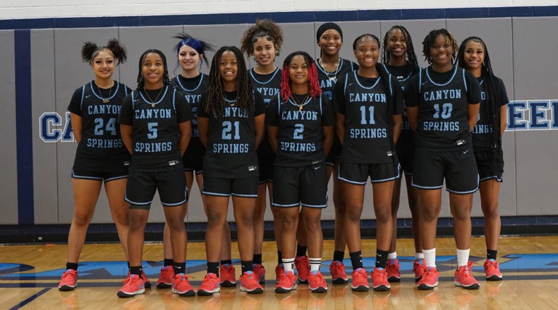 Canyon Springs High School (North Las Vegas, NV) Girls Varsity Basketball