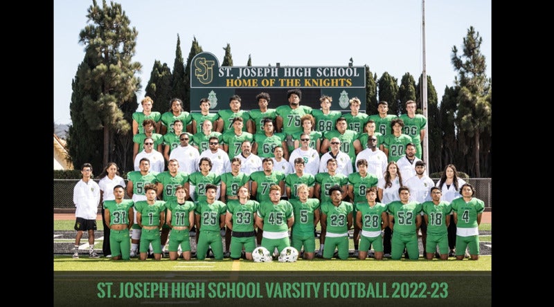 St. Joseph High School (Santa Maria, CA) Varsity Football