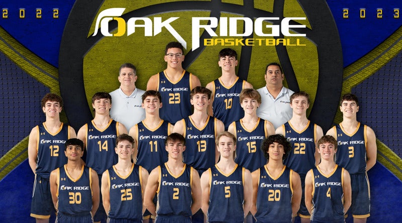 Roster - Oak Ridge Trojans (El Dorado Hills, CA) Varsity Basketball 22-23
