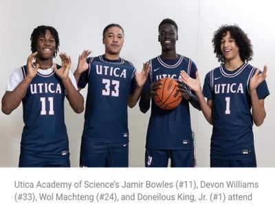Utica Academy of Science (NY) Varsity Basketball