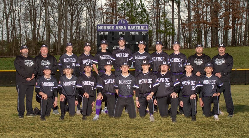 Monroe Area High School (GA) Varsity Baseball