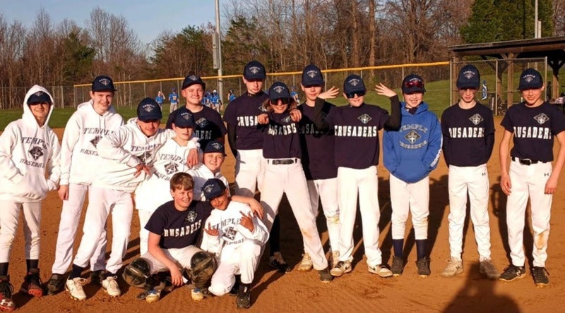 Temple Christian High School (Madison Heights, VA) Freshman Baseball