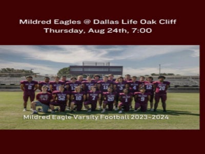 Mildred Football Roster (2023-24) - MaxPreps.com